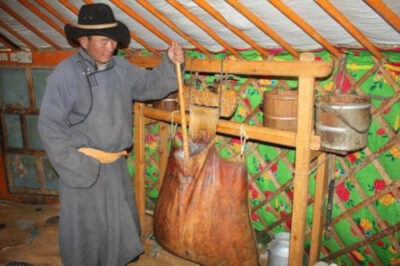 Airag - Mongolian Traditional Fermented Mare's Milk