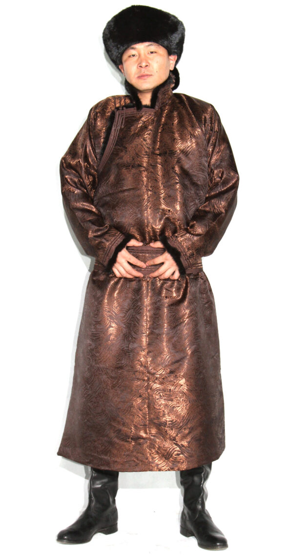 17 th Century Men's Brown Deel | Mongulai.com